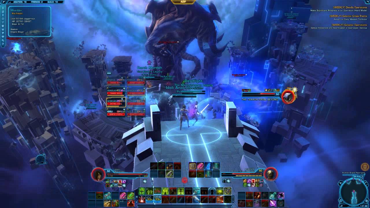 Swtor TFB HM Terror from Beyond - YouTube