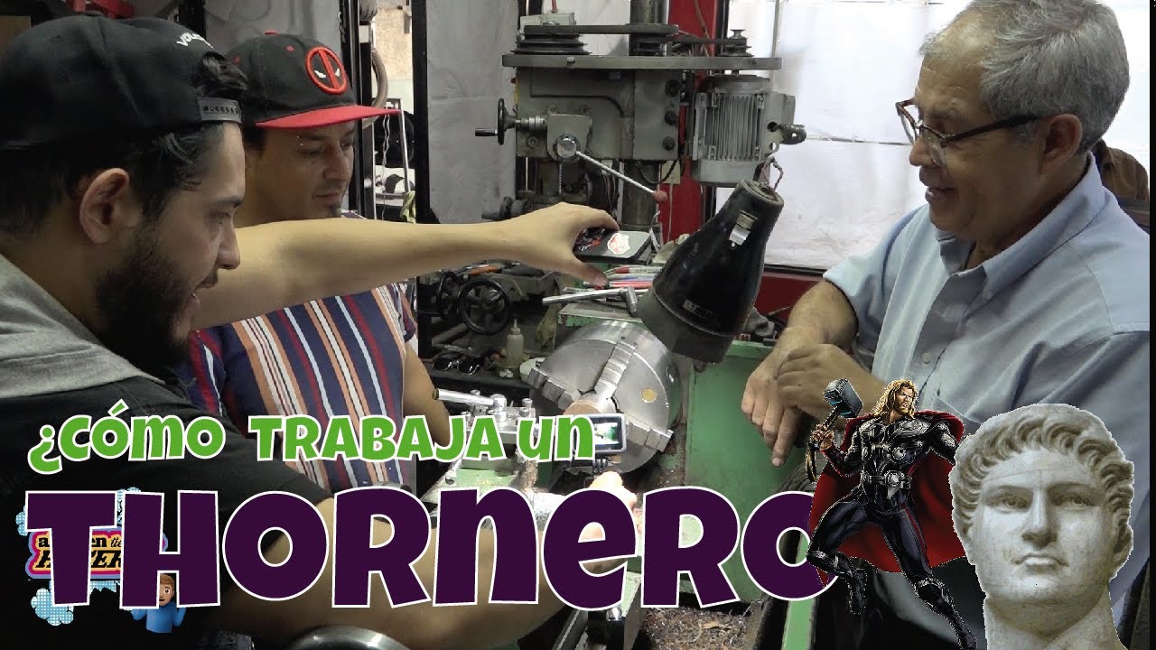 ¿Cómo trabaja un tornero? - YouTube