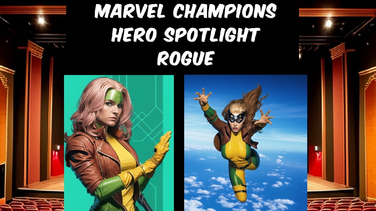Marvel Champions Hero Spotlight Series Rogue Gameplay - YouTube