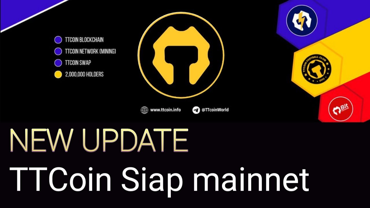New update TTC coin Siap MAINNET.. - YouTube