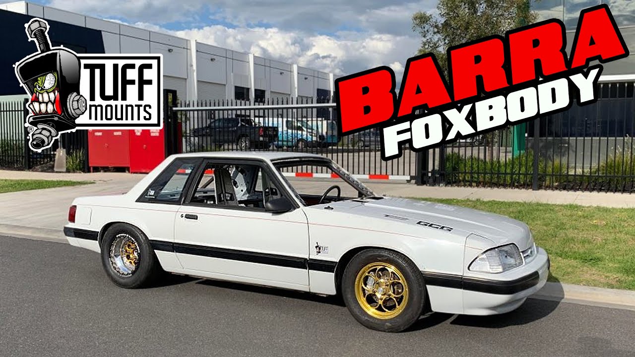 BARRA FOXBODY MUSTANG - Stage 2 - YouTube