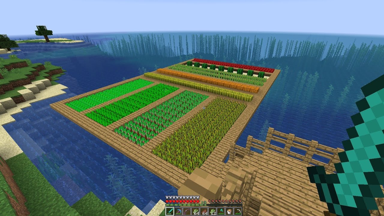 Made a Water Farm in Minecraft/Minecraft #6/NinjaX_ Gaming - YouTube