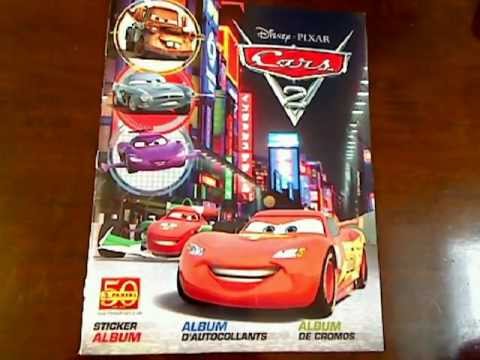 Panini 2011 Disney Pixar Cars 2 - 100% Complete - YouTube