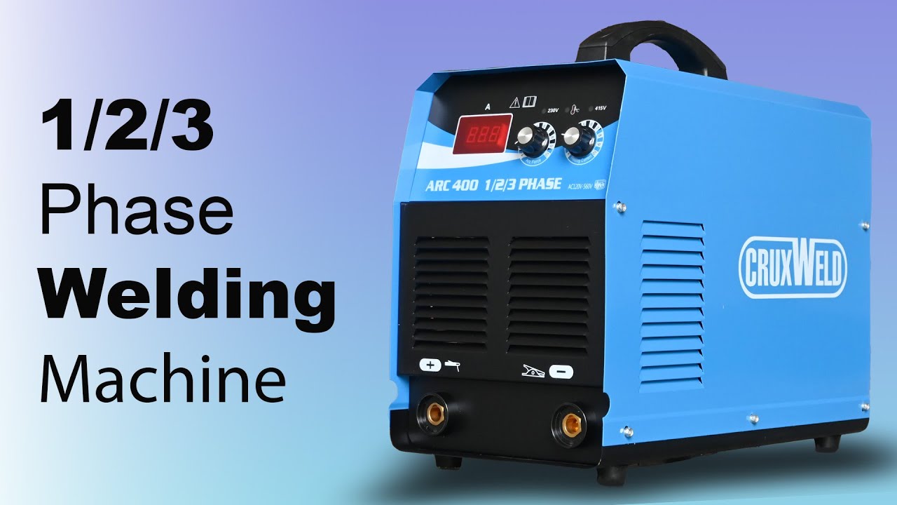 All-in-One Welding Machine: Single, Double, & Three-Phase Power - YouTube