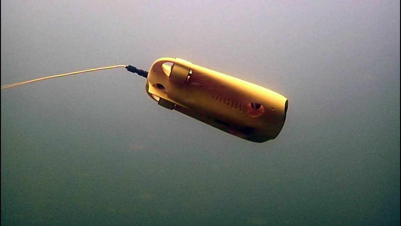 Research Submarine "Euronaut" - "Gladius Mini" Underwater Drone Test ...