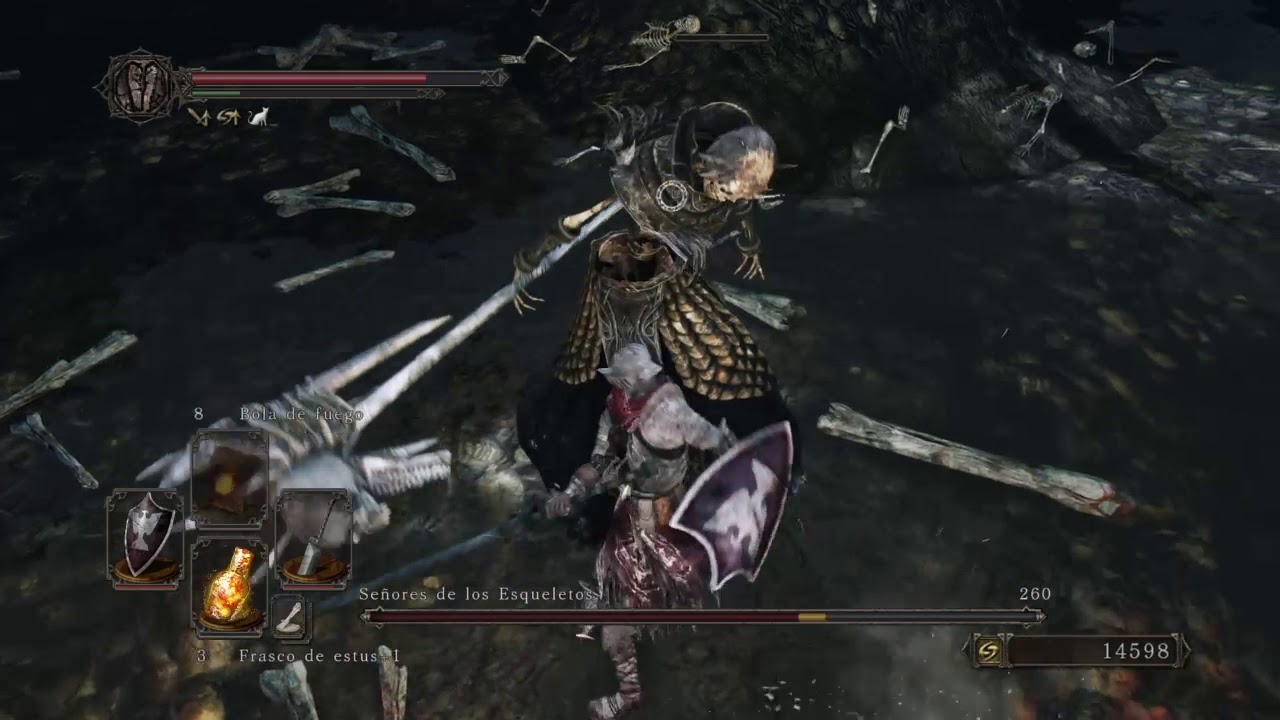 Dark Souls 2: Skeleton Lords vs. Greatsword - YouTube