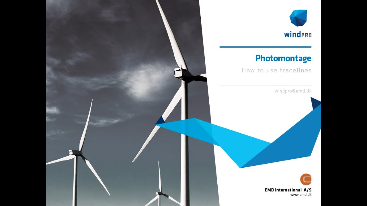 windPRO Photomontage - new in windPRO 3.1 - YouTube