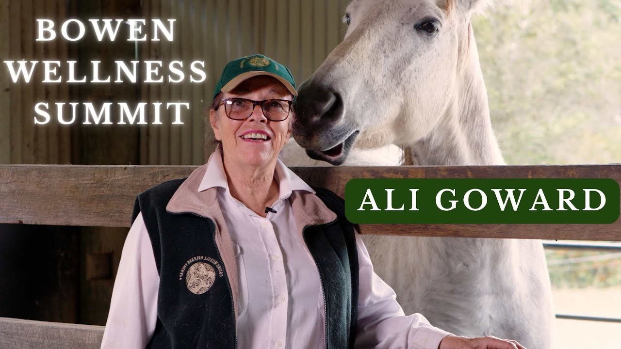 Ali Goward at the Bowen Wellness Summit - EMRT Equine Therapy - YouTube