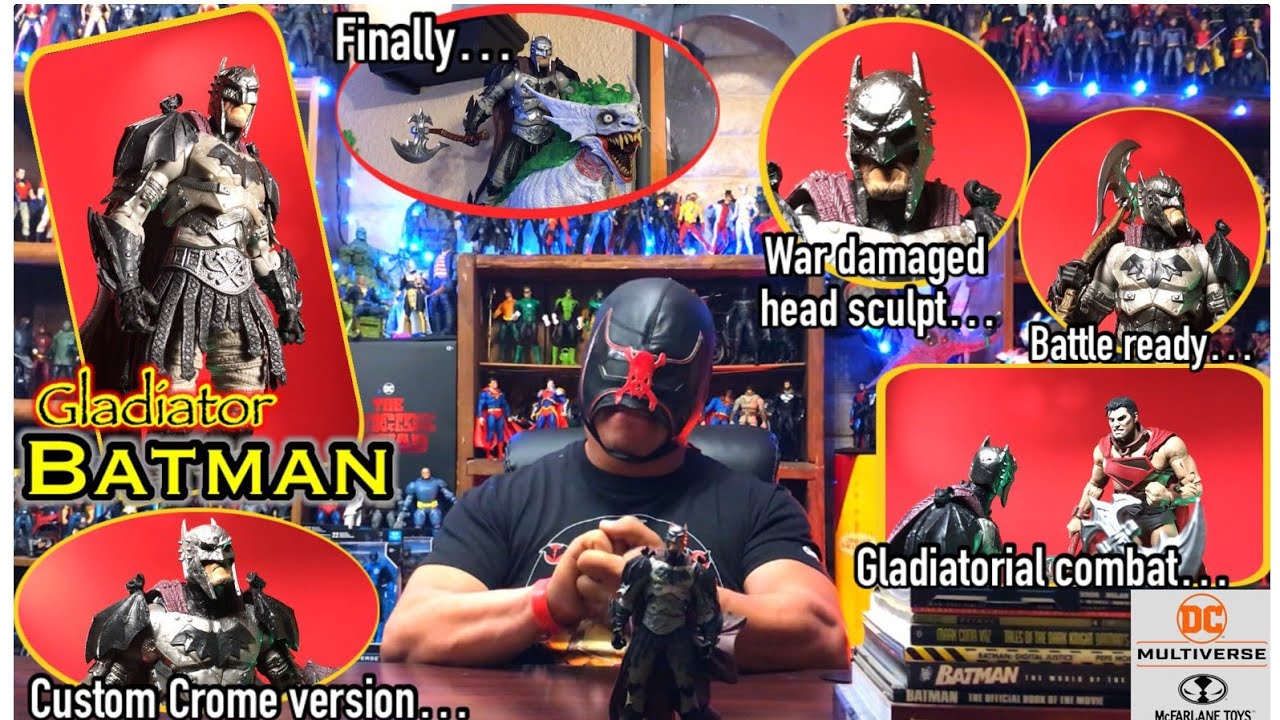 DC Multiverse Collection: Gladiator Batman - YouTube