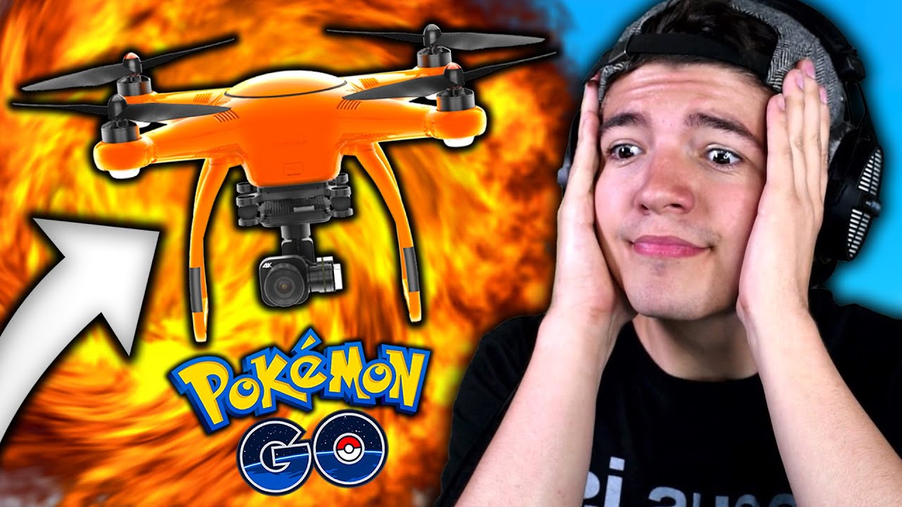 Pokemon GO - I CRASHED MY $1000 DRONE... - YouTube