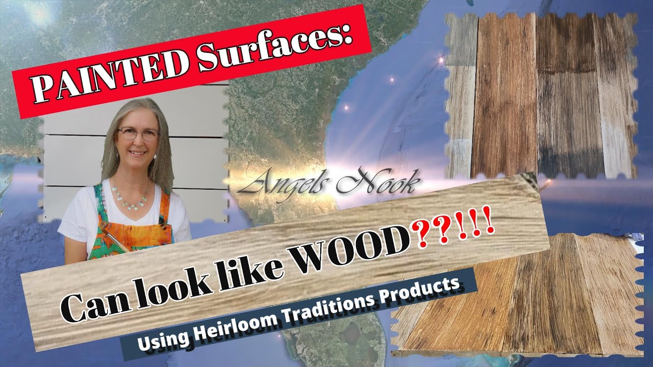 Express Your DIY Style | Realistic Faux-Wood Painting with Heirloom ...