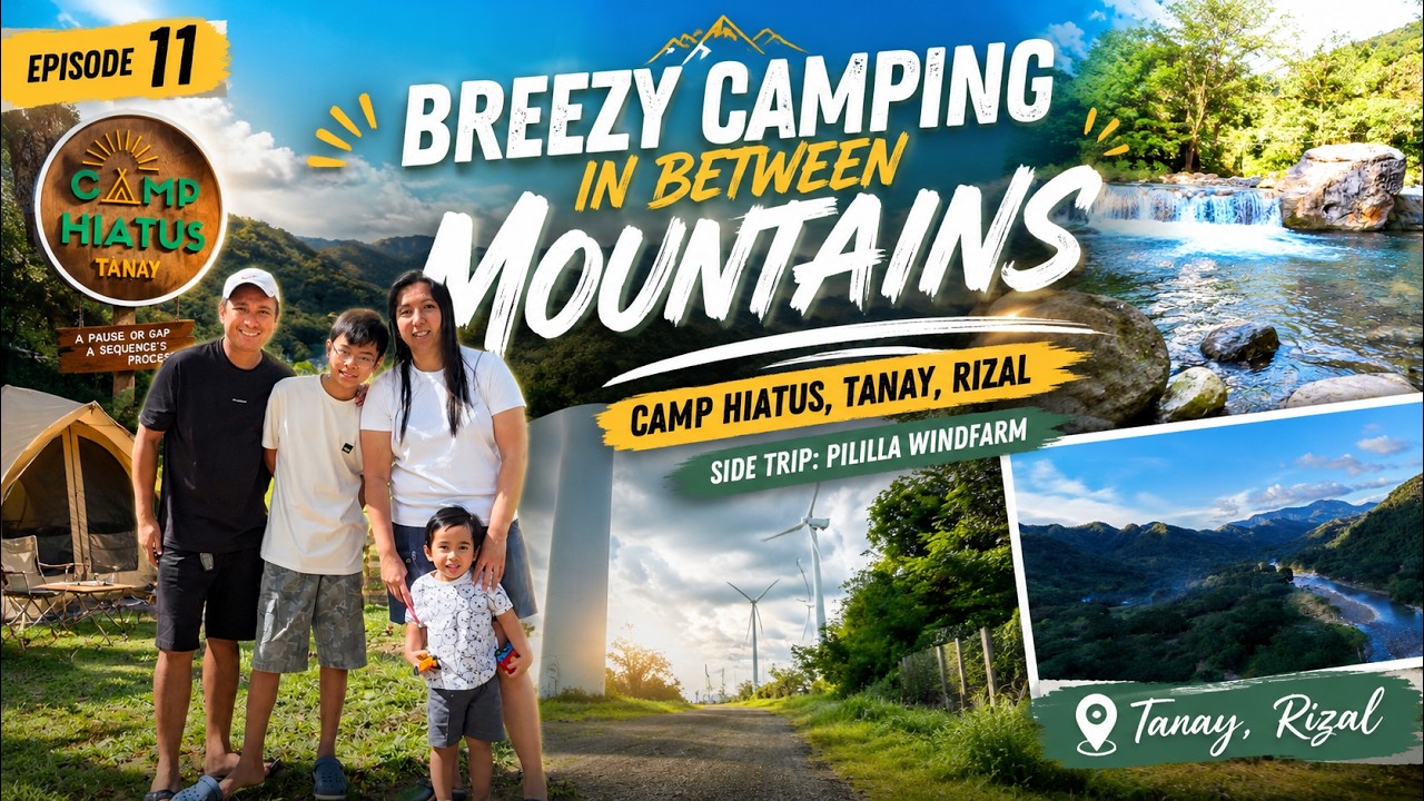 Ep11: Camp Hiatus | Family Camping | DJI Flip | Iphone16 | Naturehike ...