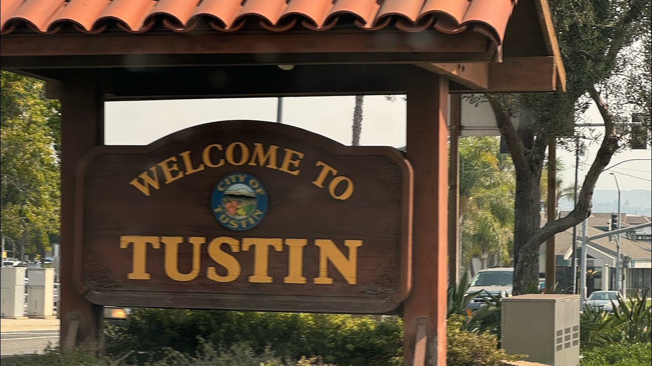 TUSTIN CITY evening drive Tour Orange County California ,September 22 ...