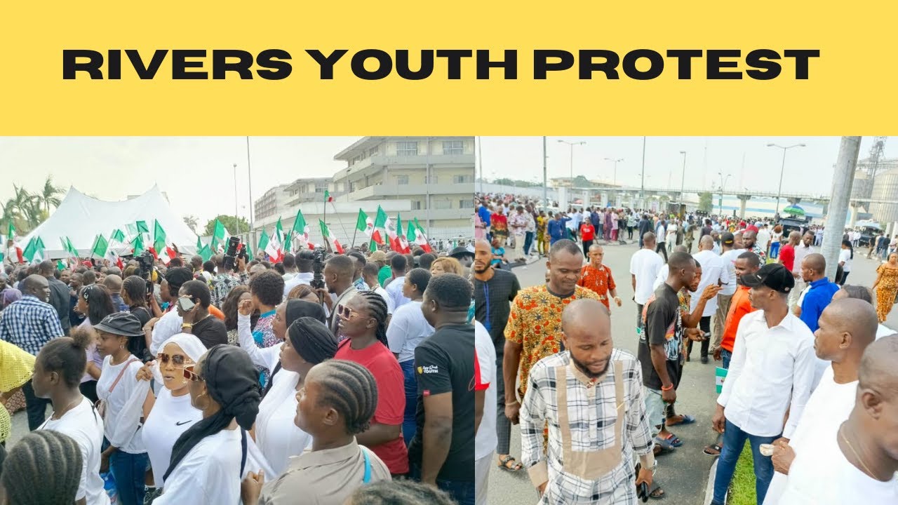 PROTEST: RIVERS YOUTH WARN TINUBU, WIKE OVER SIMI - YouTube