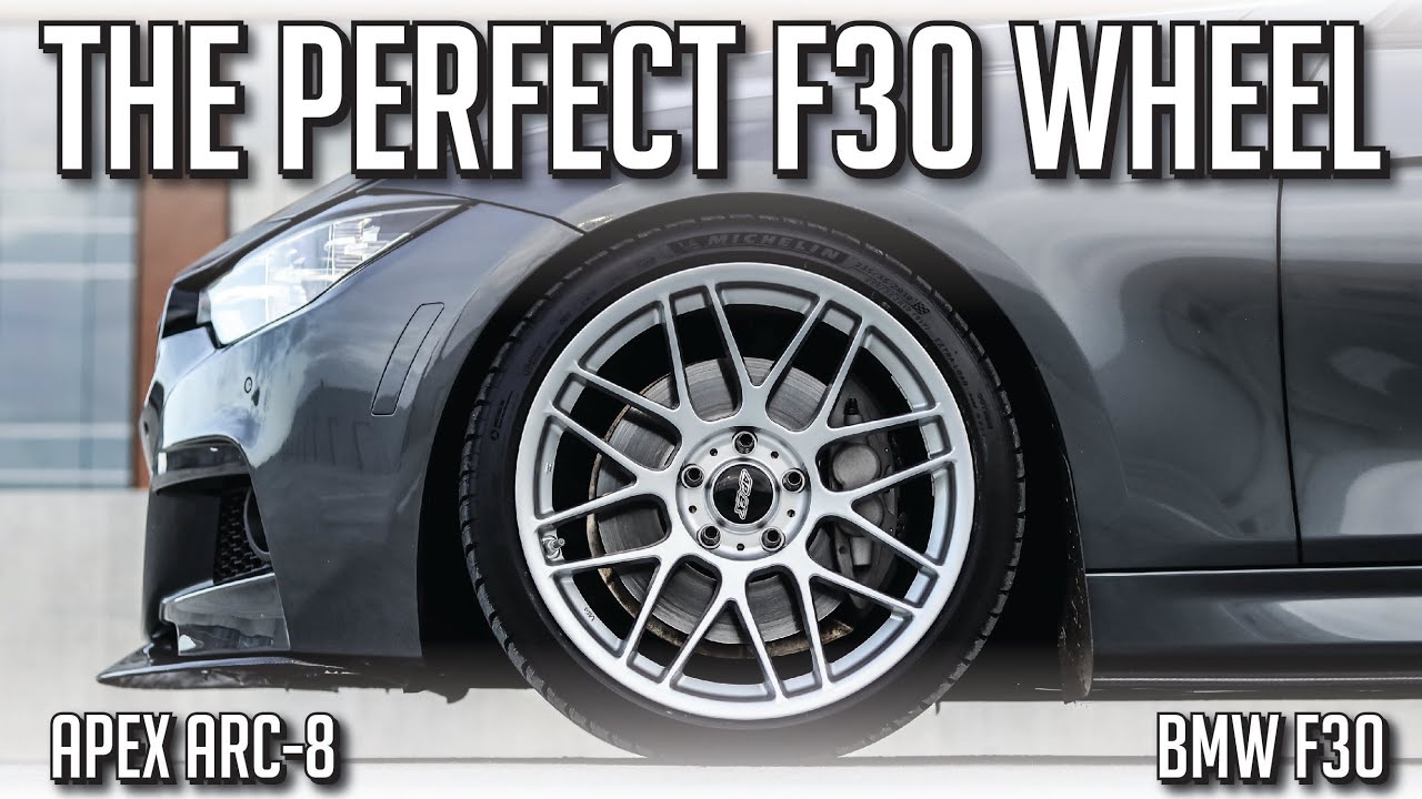 F30 WHEEL REVEAL - APEX ARC-8'S. - YouTube