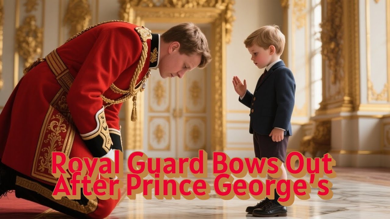 Royal Guard Bows Out After Prince George’s Unexpectedly Powerful ...