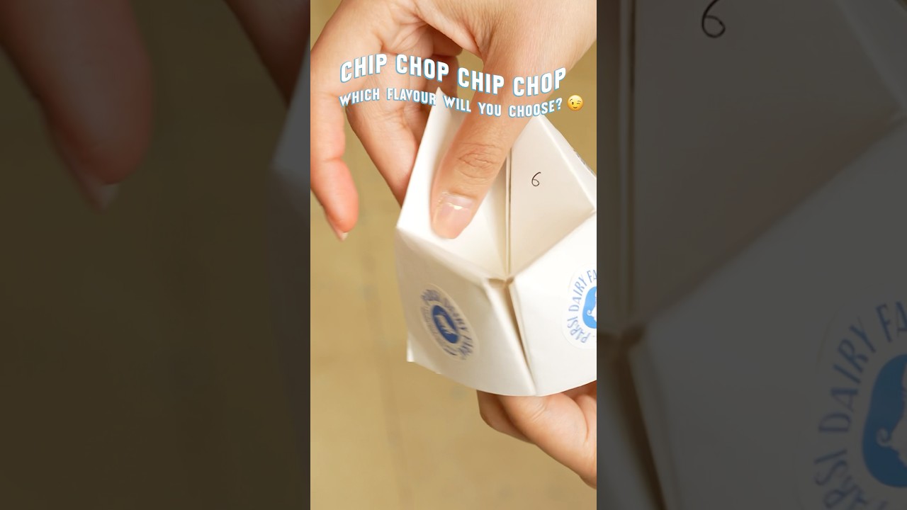 Chip chop, chip chop. Which flavour will you choose? - YouTube