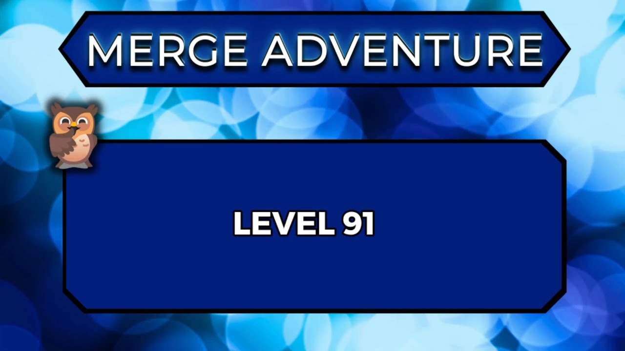 Merge Adventure 🌟Level 91 🌟🌟🌟 - YouTube