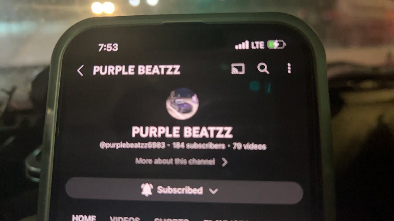 LIVE! COLD PURPLE SUBSCRIBE TO PURPLE BEATZZ LIKE and SHARE - YouTube