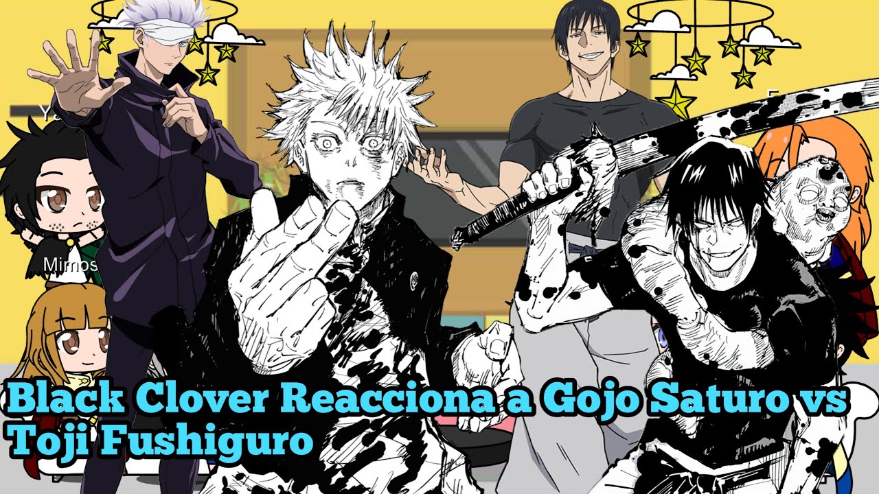 Black Clover Reacciona a Gojo Saturo vs Toji Fushiguro - YouTube