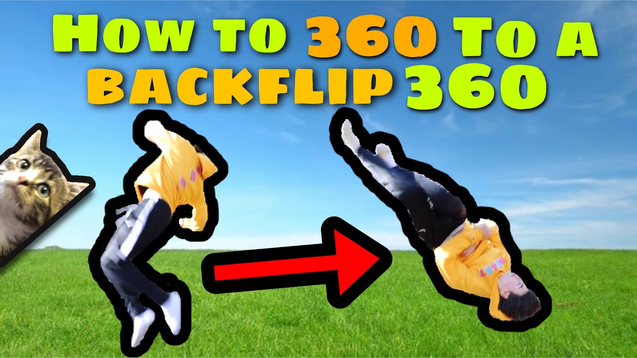 TURN A 360 INTO A BACKFLIP 360! *5 minute full twist tutorial* - YouTube