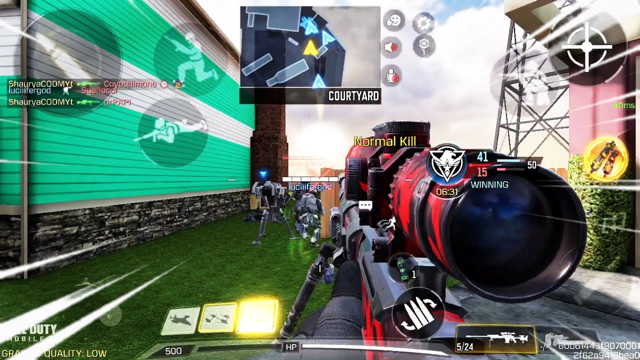 Call Of Duty - Mobile Sniper Moments ! - YouTube