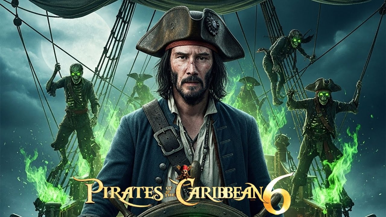 Pirates of The Caribbean 6- First Trailer | Keanu Reeves | Charlize ...