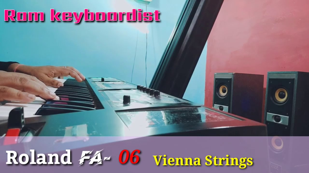 Roland fa-06 Vienna String - YouTube