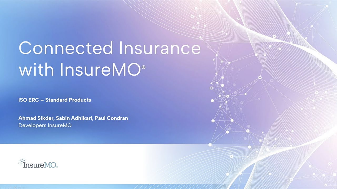 ISO ERC Standard Product Content in InsureMO - YouTube