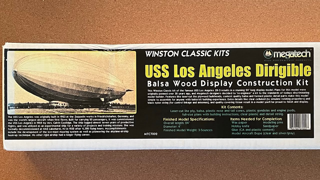 Winston Classic USS Los Angeles quick unboxing - YouTube