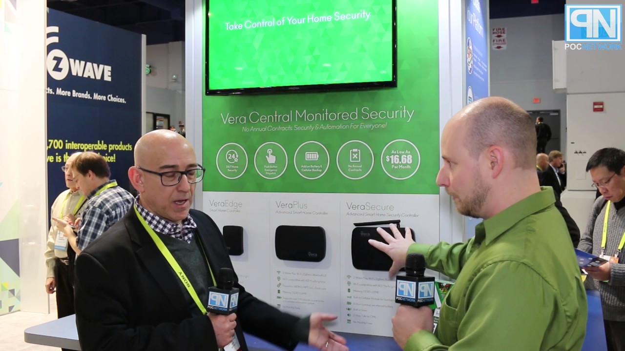 Vera - VeraSecure Z-Wave Security Controller - CES 2017 - Poc Network ...