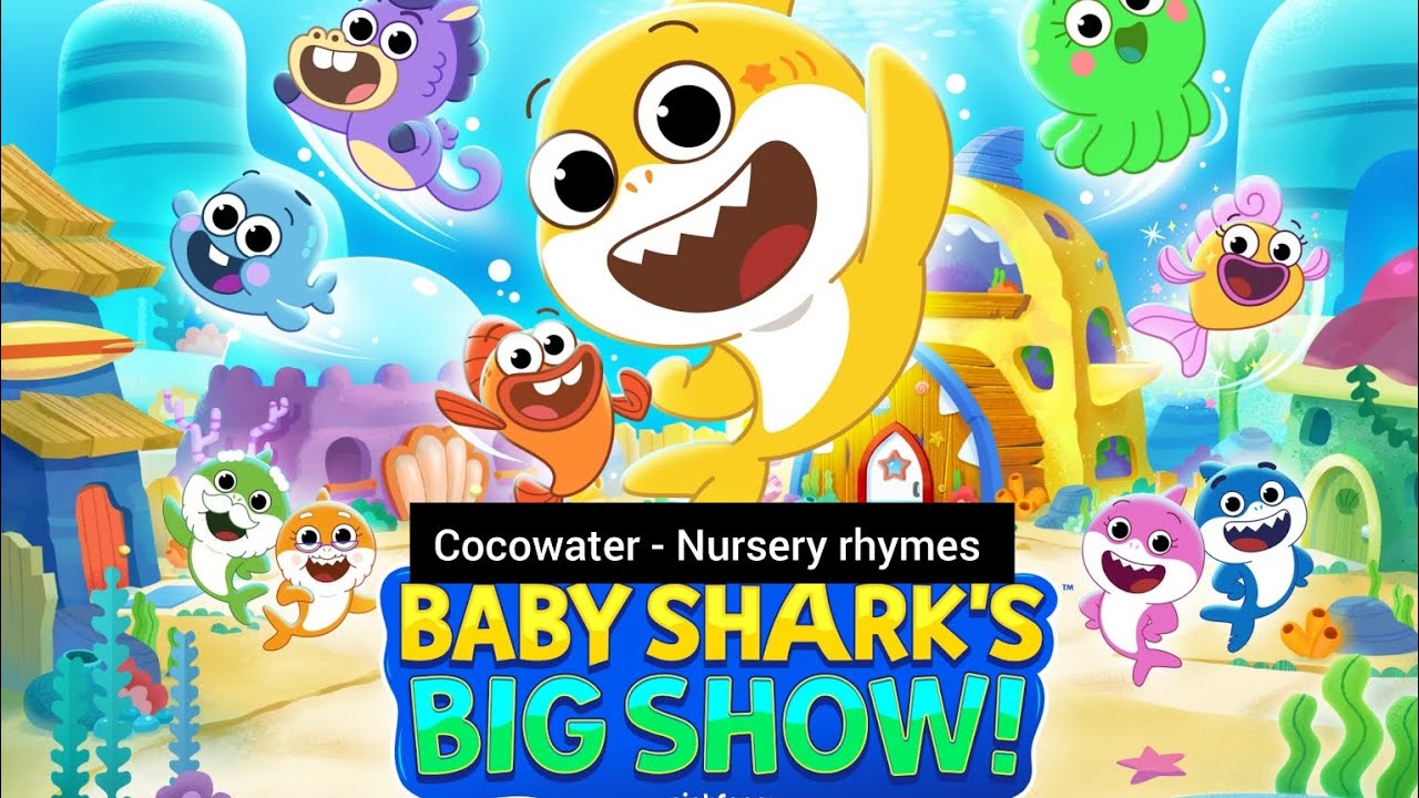 Ten little sharks rhymes for kids Nursery rhymes - YouTube