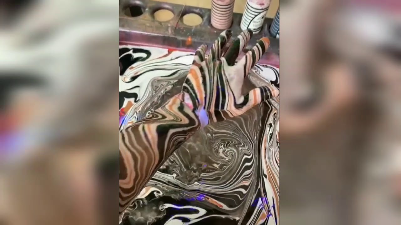 Hydro Dipping bodypaint #dip#hydrodipping#bodymarbling#bodypaint#art# ...