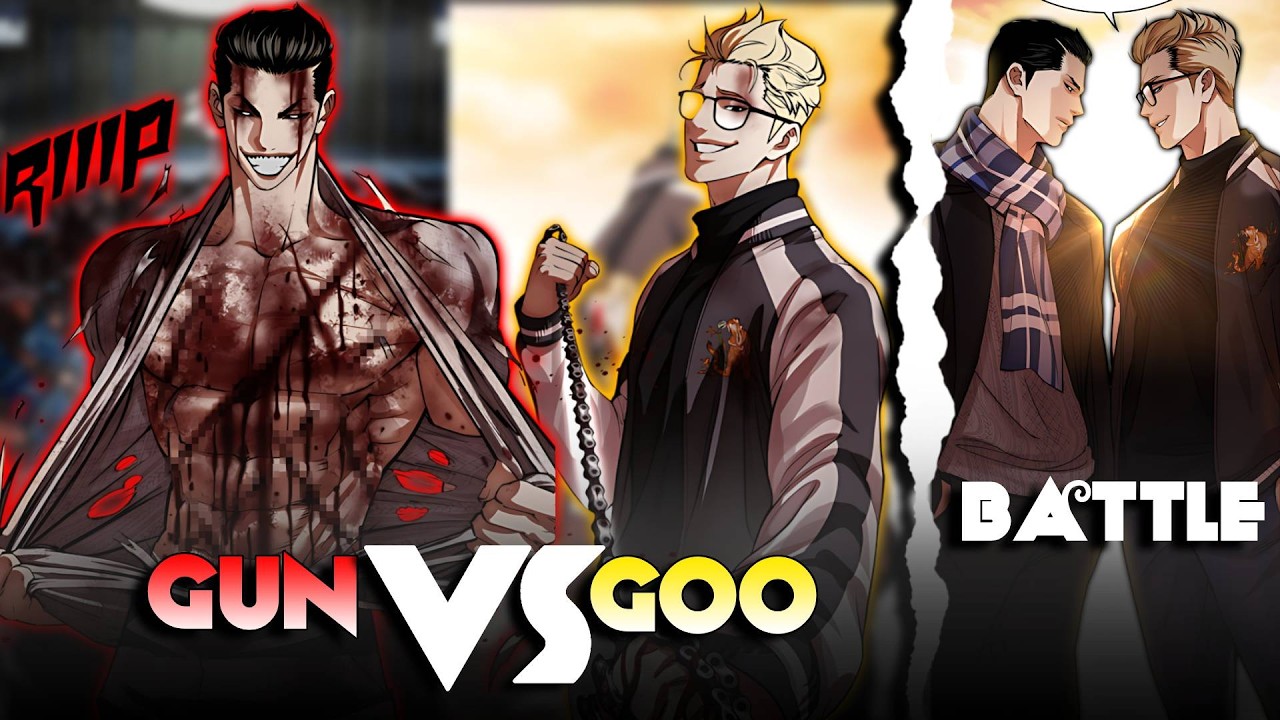 (55) White Ghost Final Fight. Gun park vs Goo kim (Gun Park vs Yamazaki ...