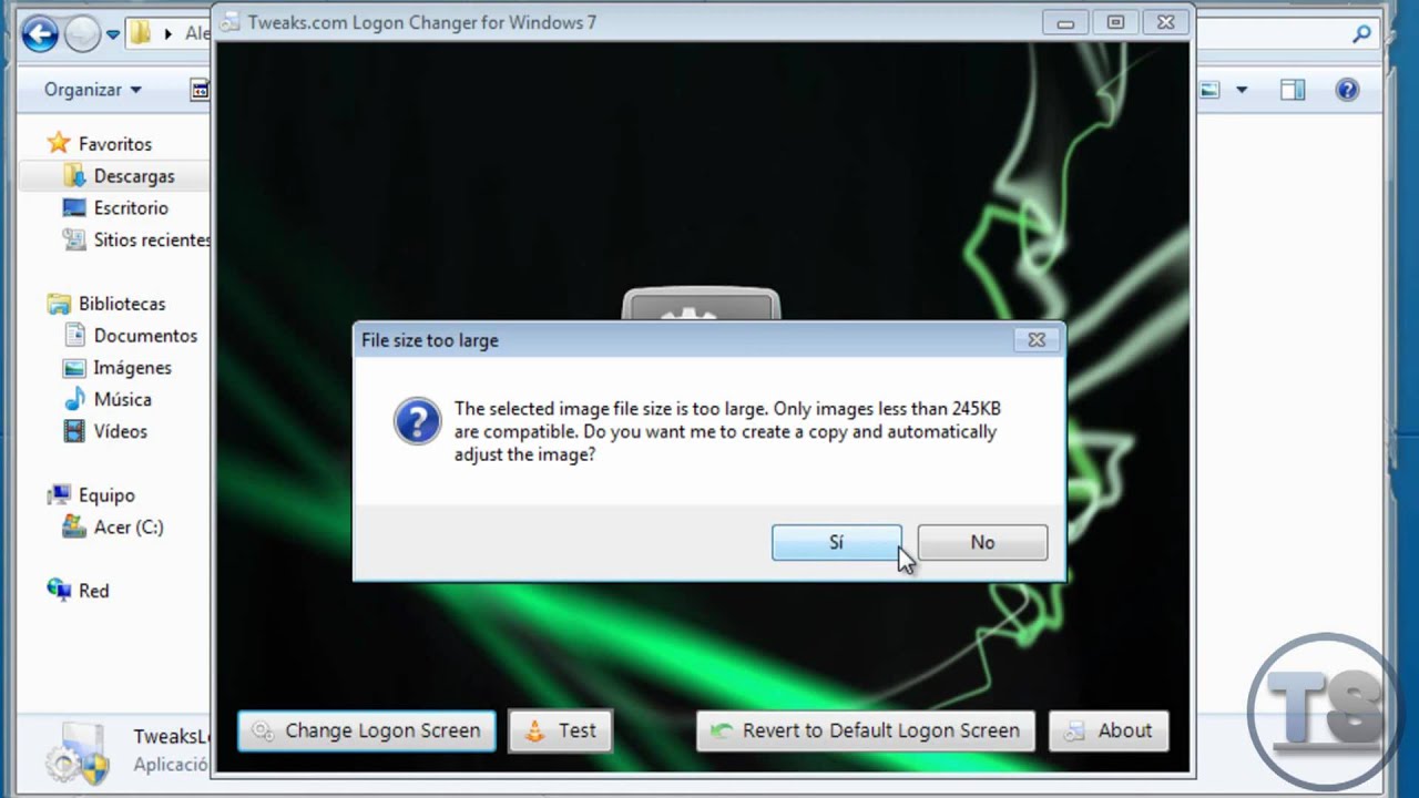 [Tutorial] Como usar Tweaks Logon (Solo Windows 7) - YouTube