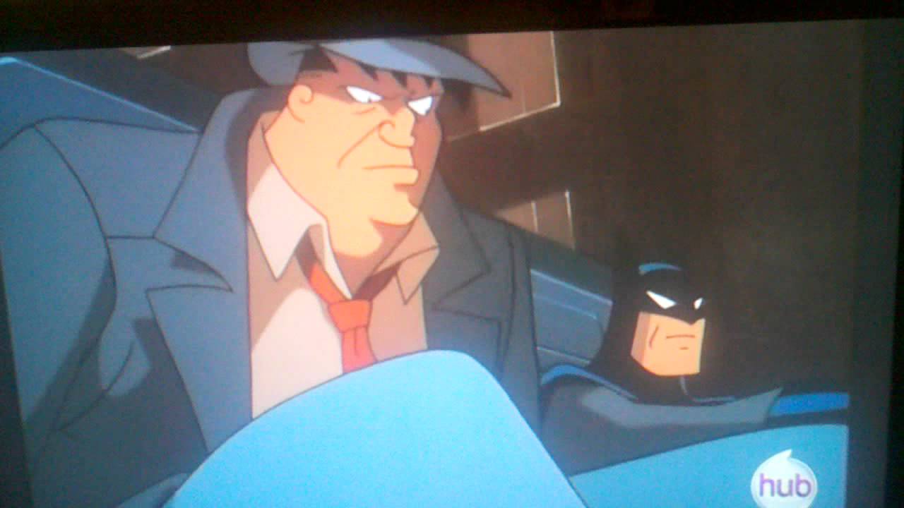 Batman TAS: Bullock tries to hail a cab - YouTube