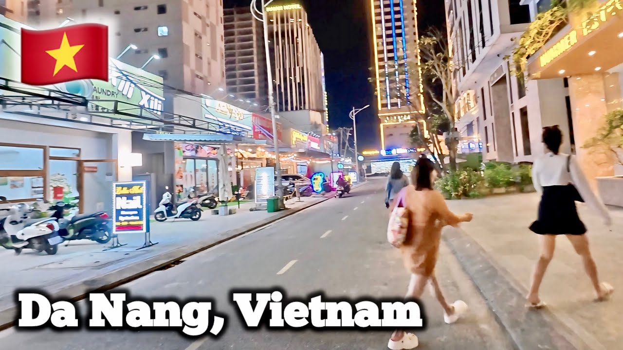 Da Nang, Vietnam Streets Nightwalk 2025 - YouTube