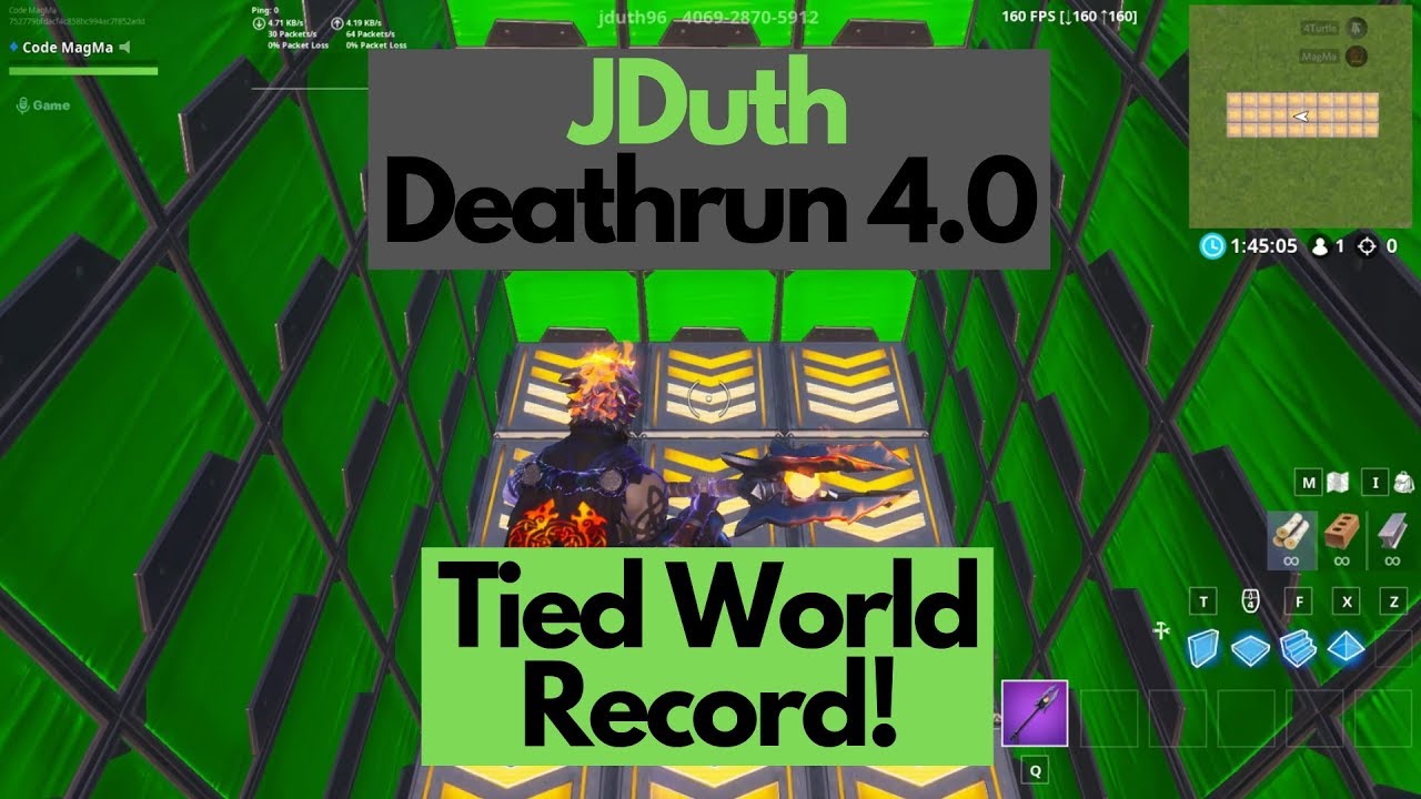 1:51 - JDuth Deathrun 4.0 - (Tied WR) - YouTube