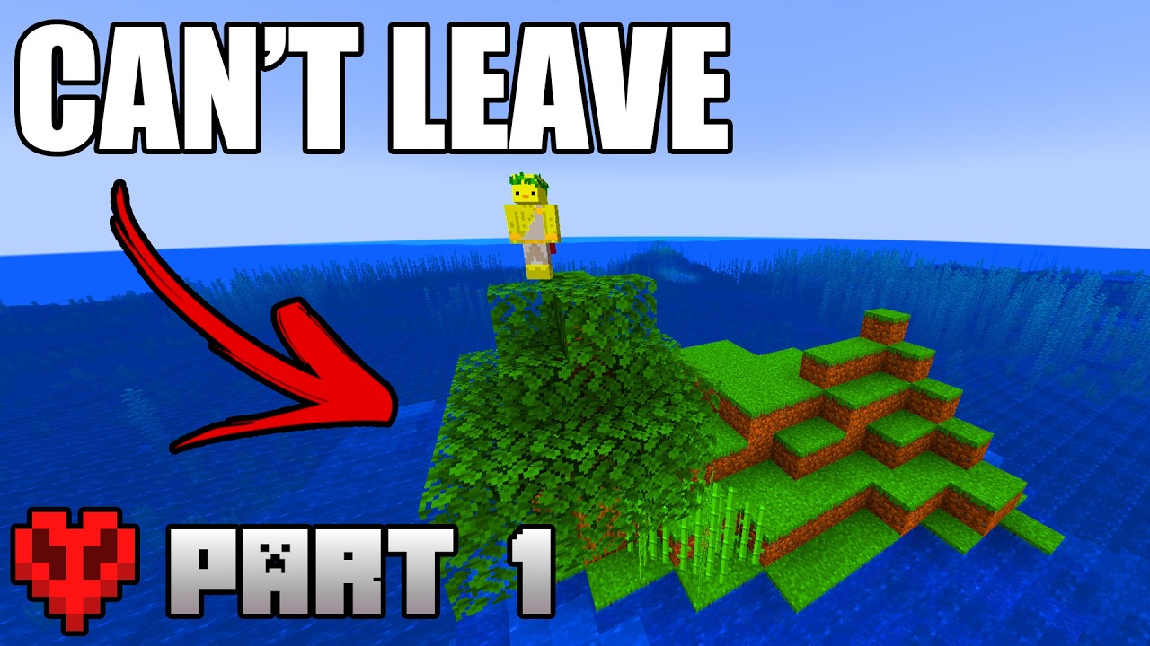 Minecraft Hardcore - Survival Island [Part 1] - YouTube