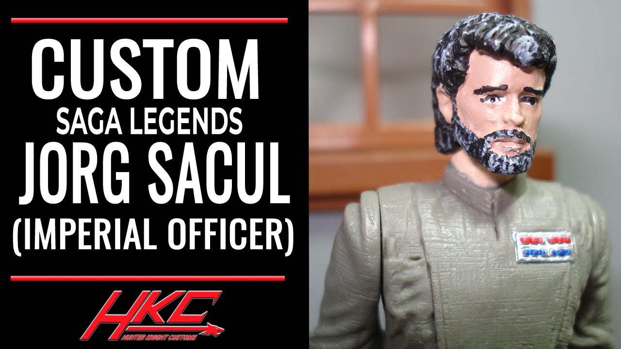 CUSTOM Imperial officer JORG SACUL (George Lucas) Star Wars saga ...