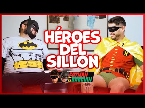 HÉROES DEL SILLÓN | Las aventuras de Fatman y Droguin | Iván Fematt & Adrián Marcelo