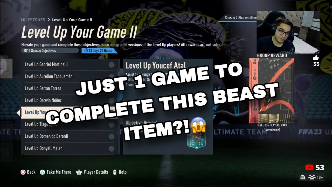 Everyone MUST Complete This PREMIUM *LEVEL UP* Item! - YouTube