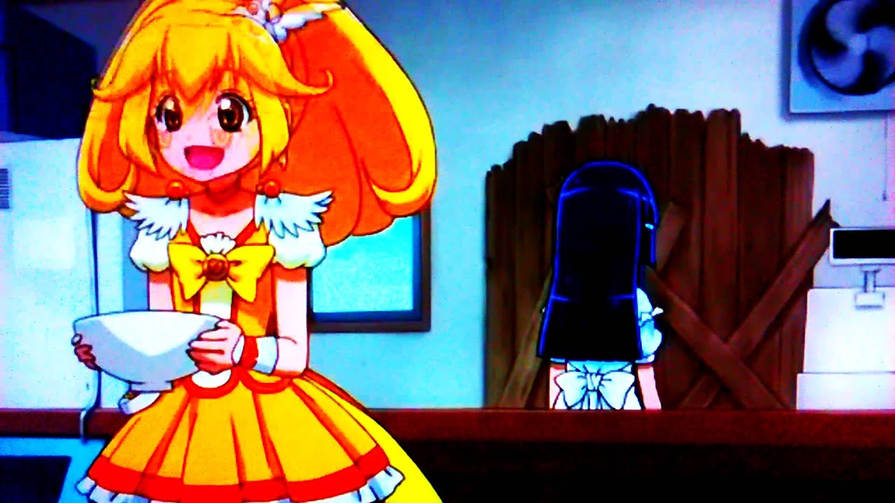 A Smile precure fandub cure peace funny moment! - YouTube