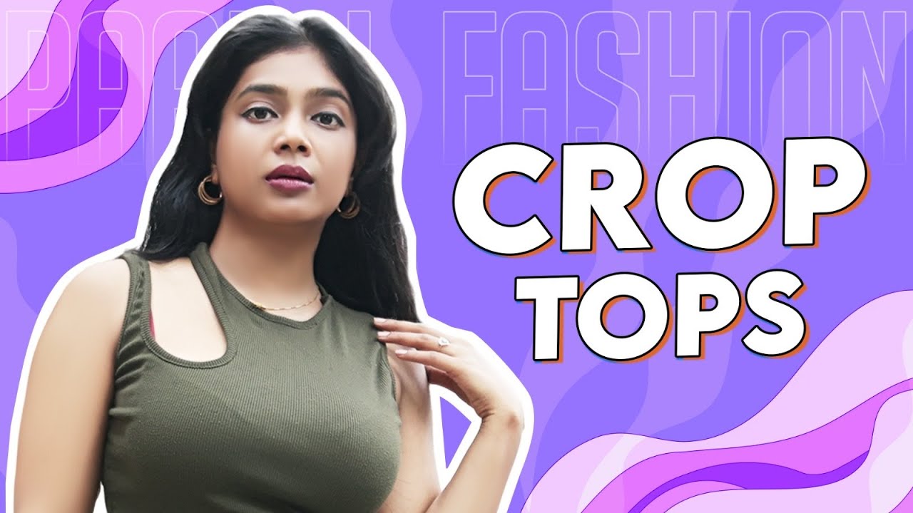 How to style your basic Crop Tops ️ - YouTube