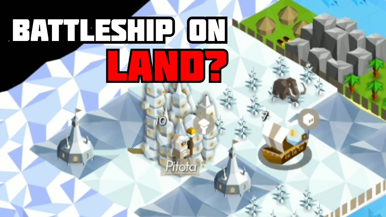 (FIXED) Polaris Battleship ON LAND? | The Battle of Polytopia Polaris ...