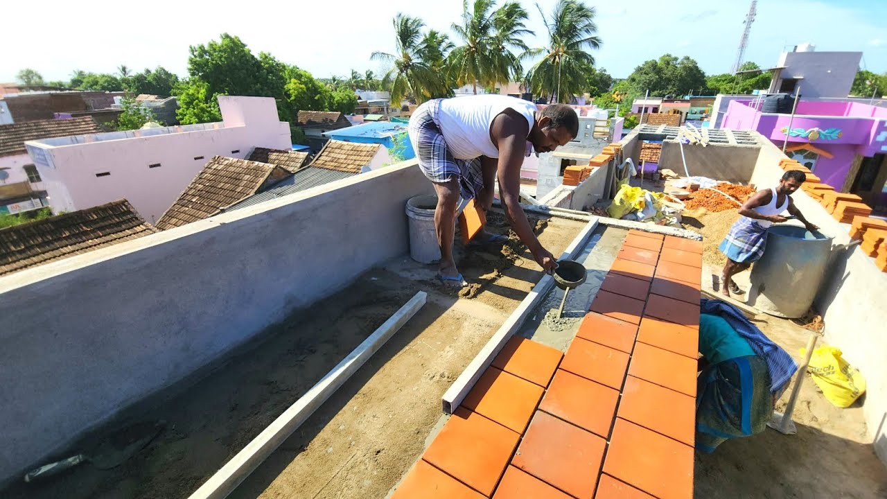 Excellent Cool Roof Technology!-House Overhead Water tank Terrace Roof ...