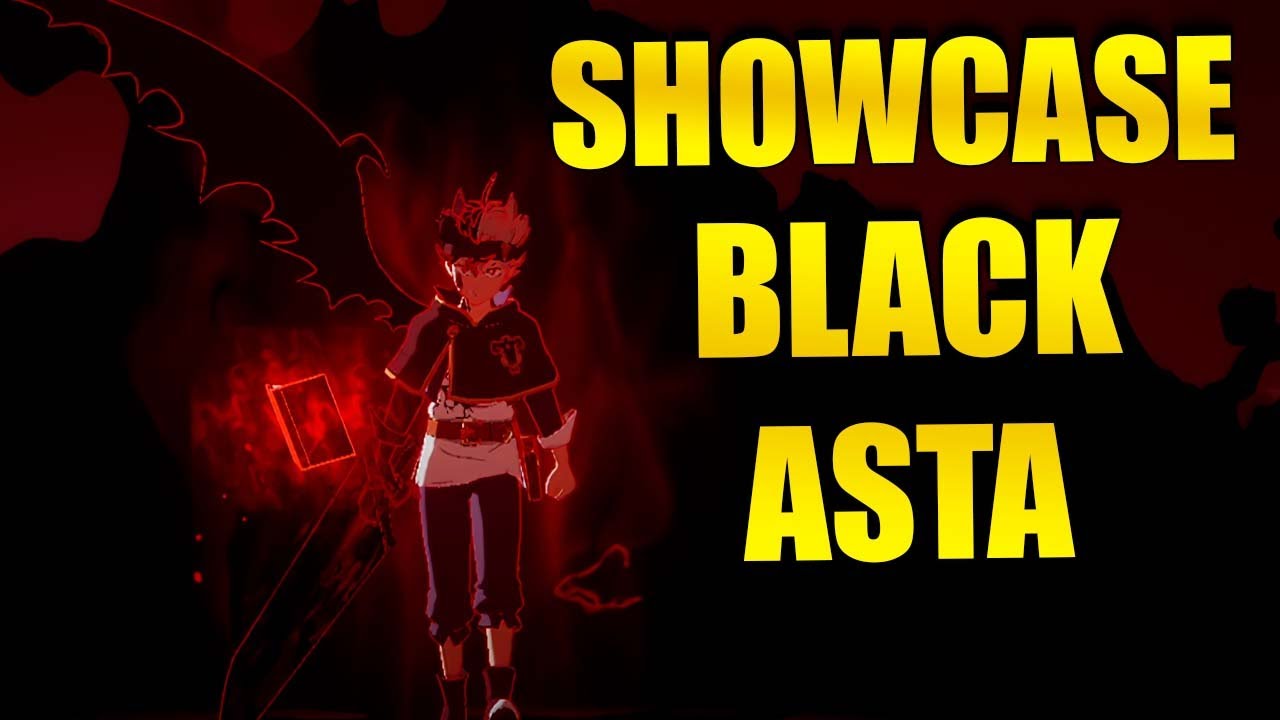 🍀BLACK ASTA VS CONTENIDO COMPLICADO [SHOWCASE BLACK ASTA PVE] | Black ...