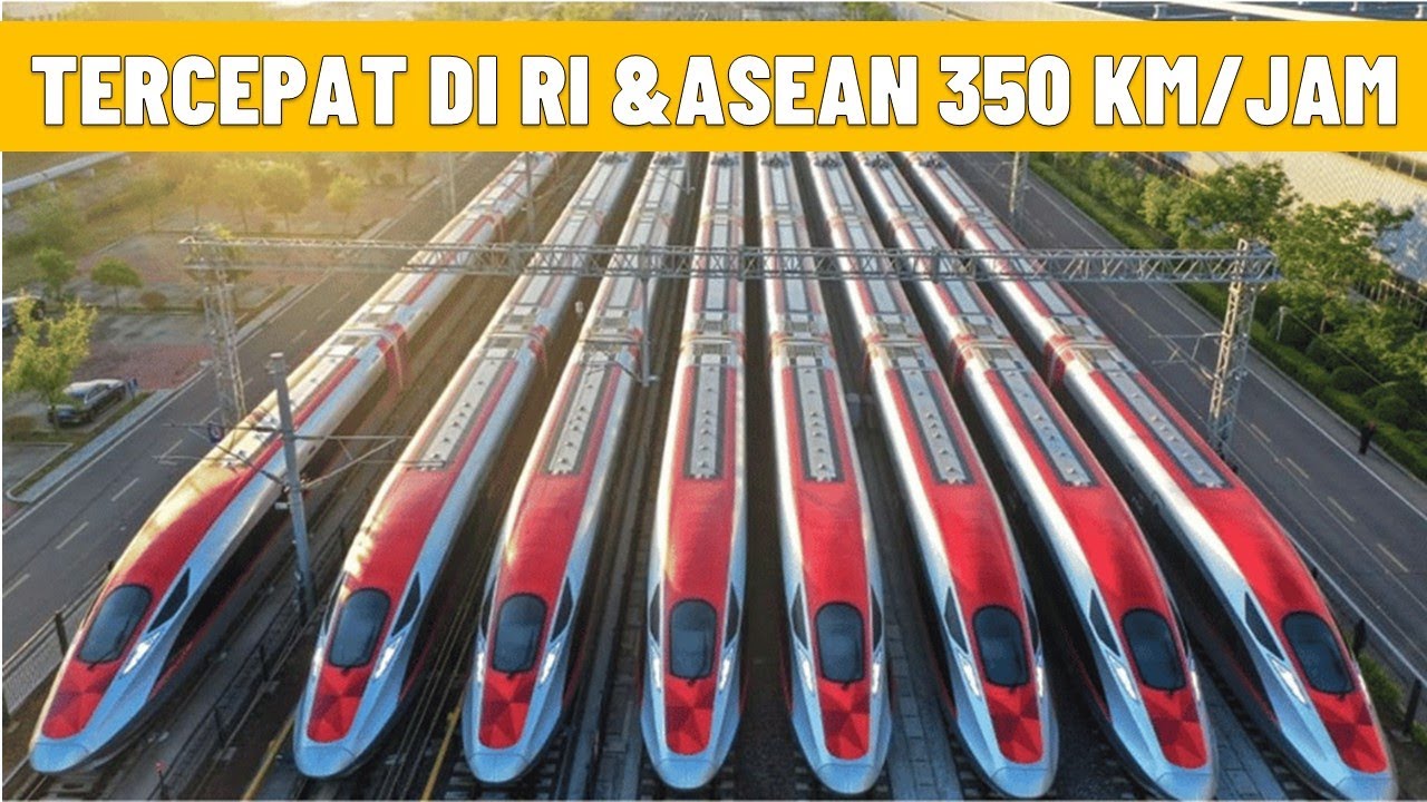 SUPER BANGGA !! WHOOSH KERETA API TERCEPAT DI RI DAN ASEAN SELALU FULL ...