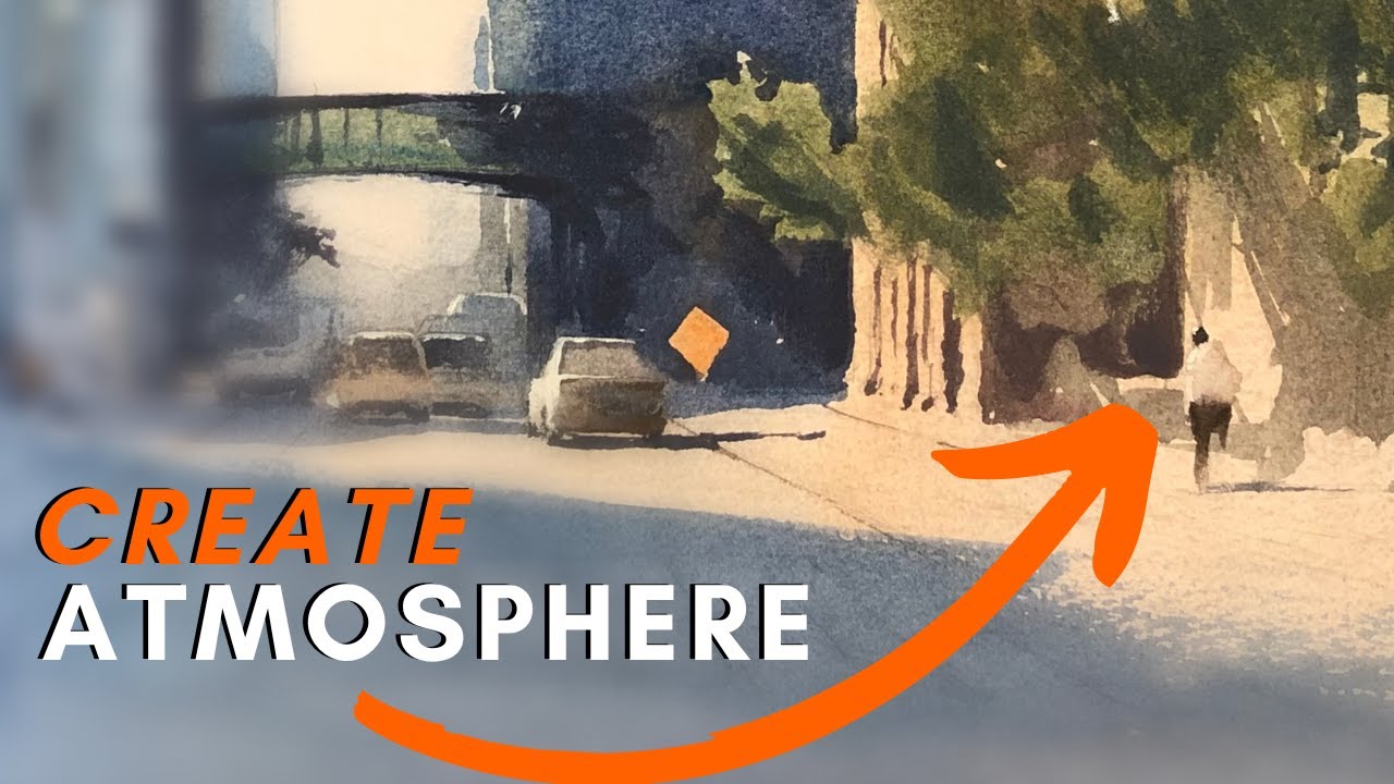 How to Create Atmosphere in Watercolor - YouTube