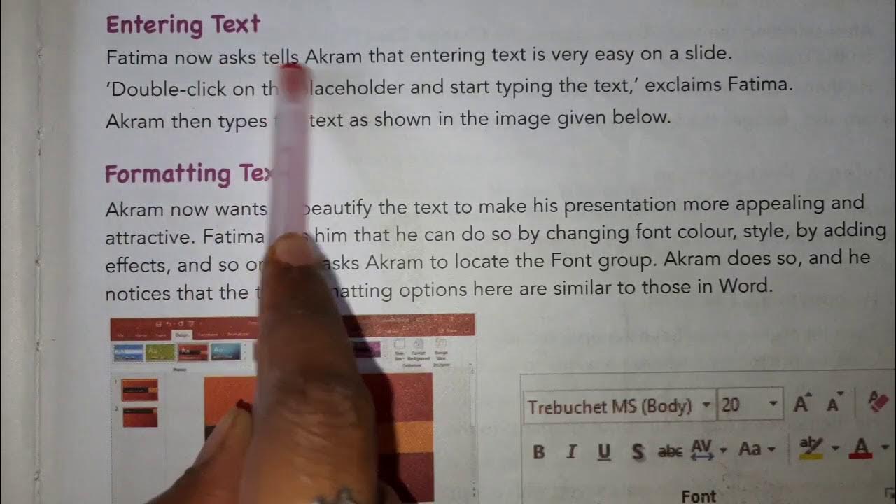 CLASS- 4th / Computer Chapter-6 ( Introduction Of Power Point - Book Reading ) - YouTube